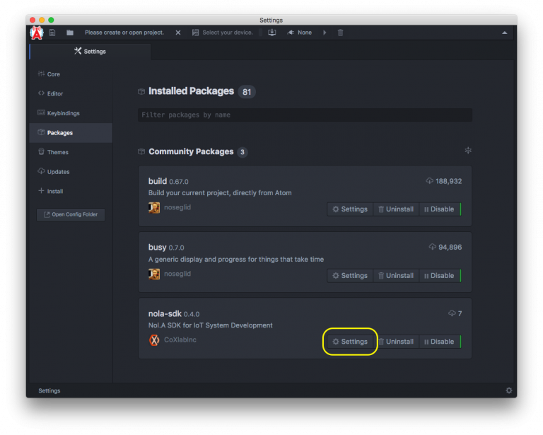 Settings – CoXlab Inc. (주)콕스랩